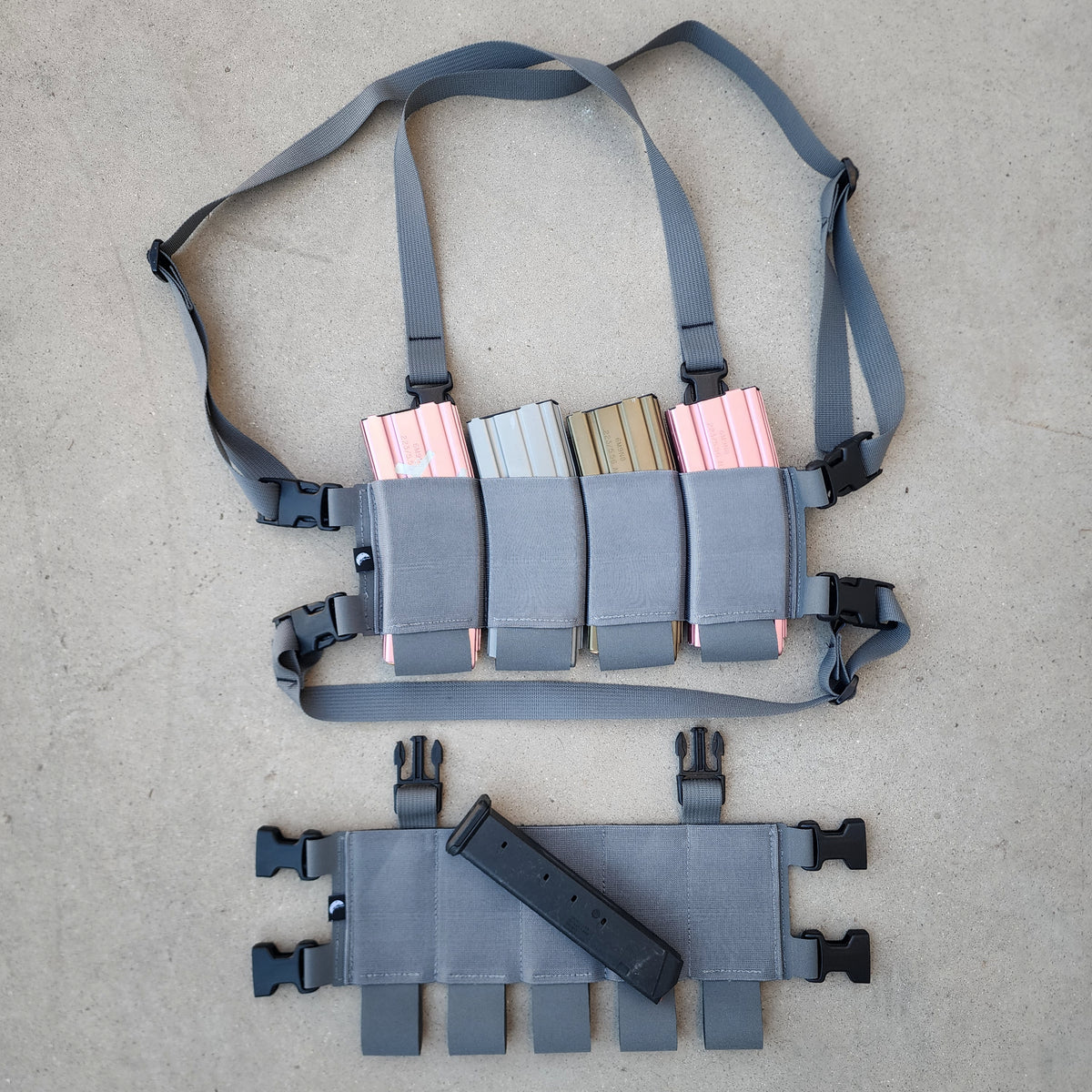Low Vis SMG Chest Rig – Moonlight Industries